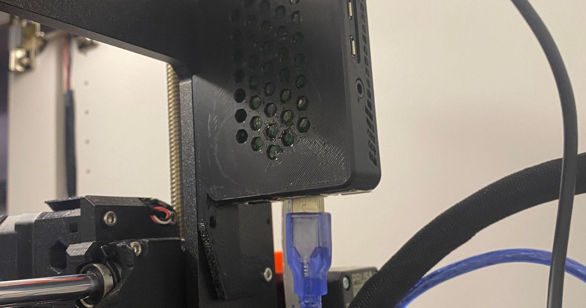 Prusa mount Raspberry Pi 4 case by etfly | Download free STL model ...