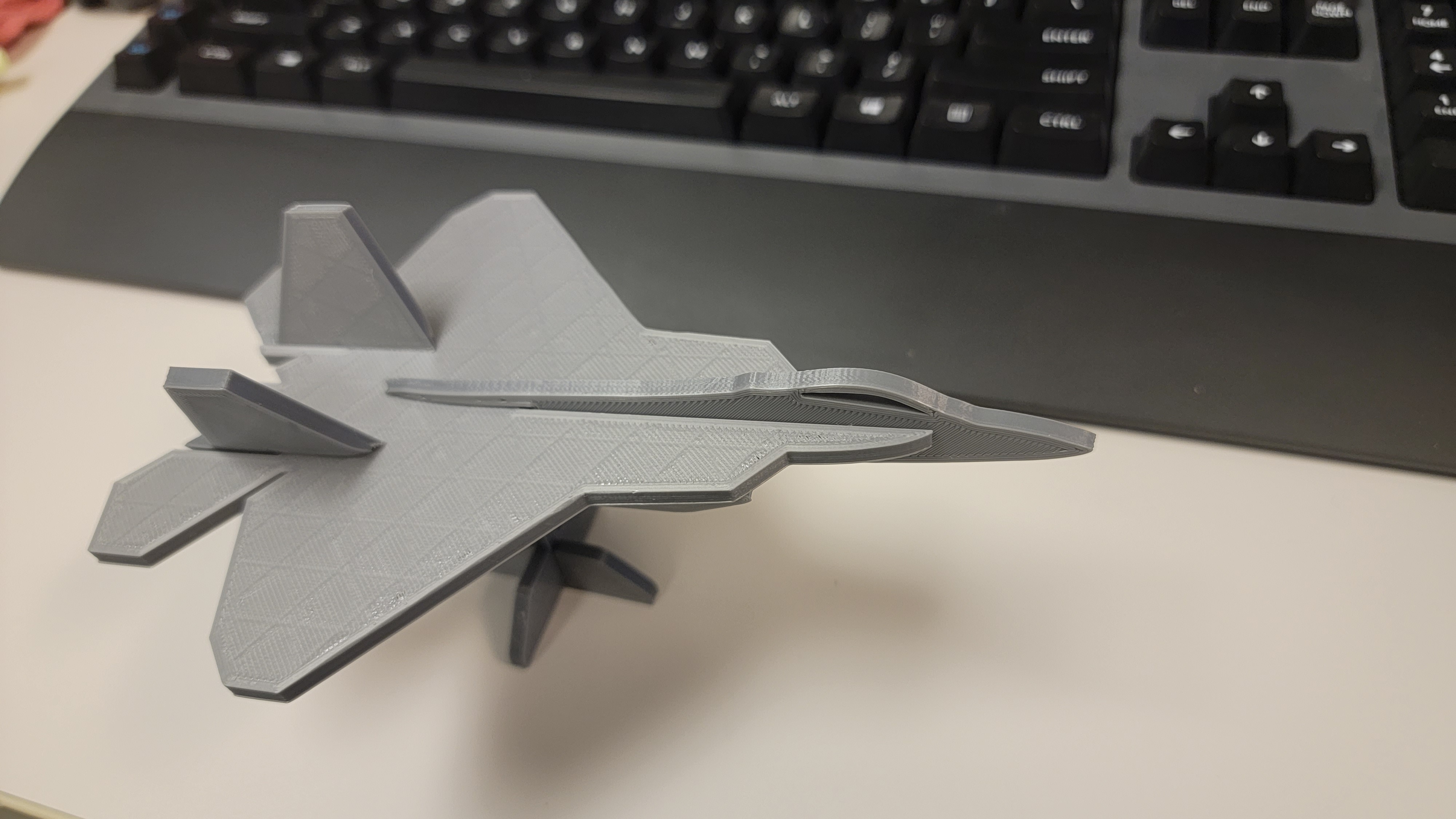 Simple Stand For F22 Kit card by JLCURTIS | Download free STL model ...