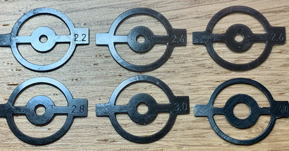 Feinwerkbau 16mm front sight insert by LapplandsCohan | Download free ...