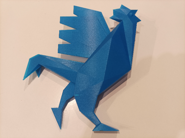 Rooster - Coq French FAB 2017 by Geoff. | Download free STL model ...
