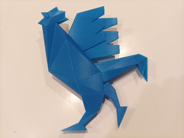 Rooster - Coq French FAB 2017 by Geoff. | Download free STL model ...