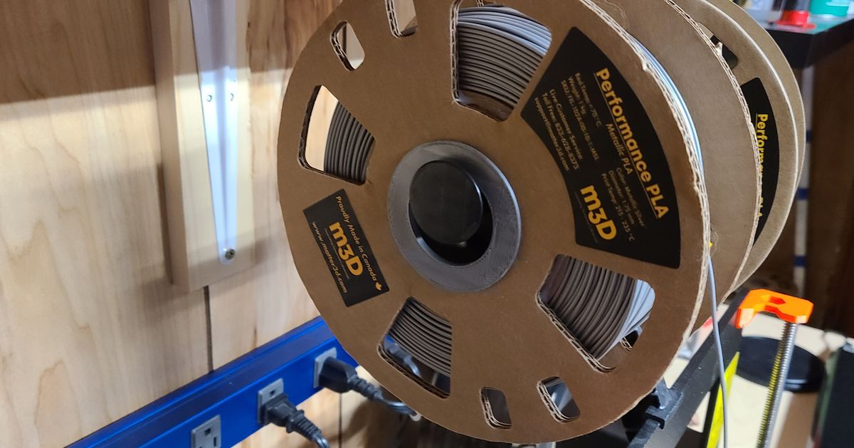 Cardboard Spool Insert for Matter3D Spools by dhv83 | Download free STL ...