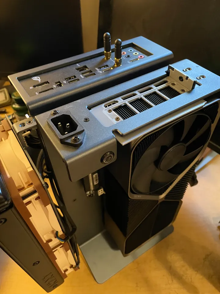 Nvidia 4090 FE Two Slot IOPlate by Jack | Download free STL model ...