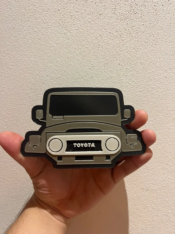 TOYOTA FJ40 - LOGO by 3DLAB | Download free STL model | Printables.com