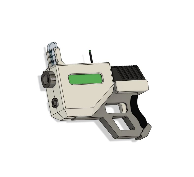 Rec Room Laser Pistol by Dustin Dixon | Download free STL model ...