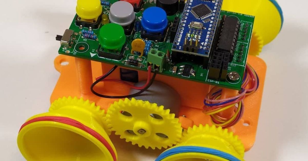 EscornaRover by opcion3d | Download free STL model | Printables.com