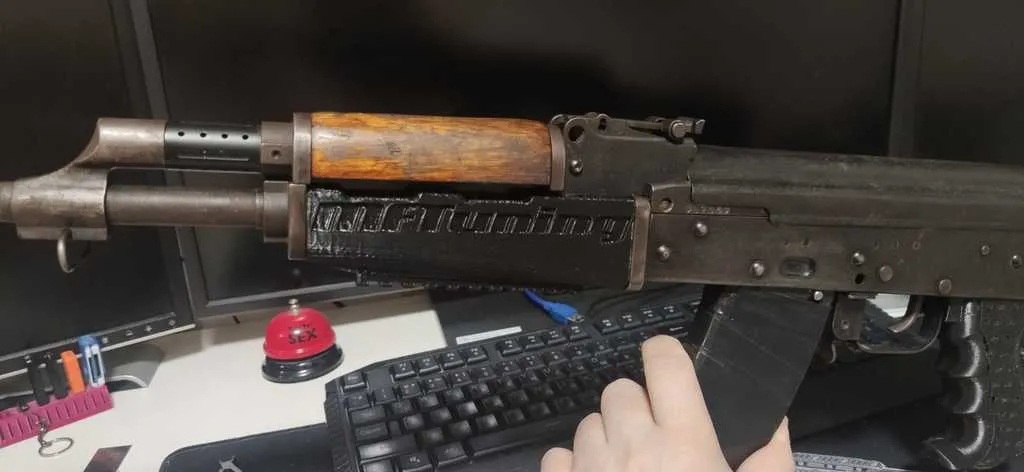 AK lower handguard by MFTuning | Download free STL model | Printables.com