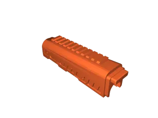 AK lower handguard by MFTuning | Download free STL model | Printables.com