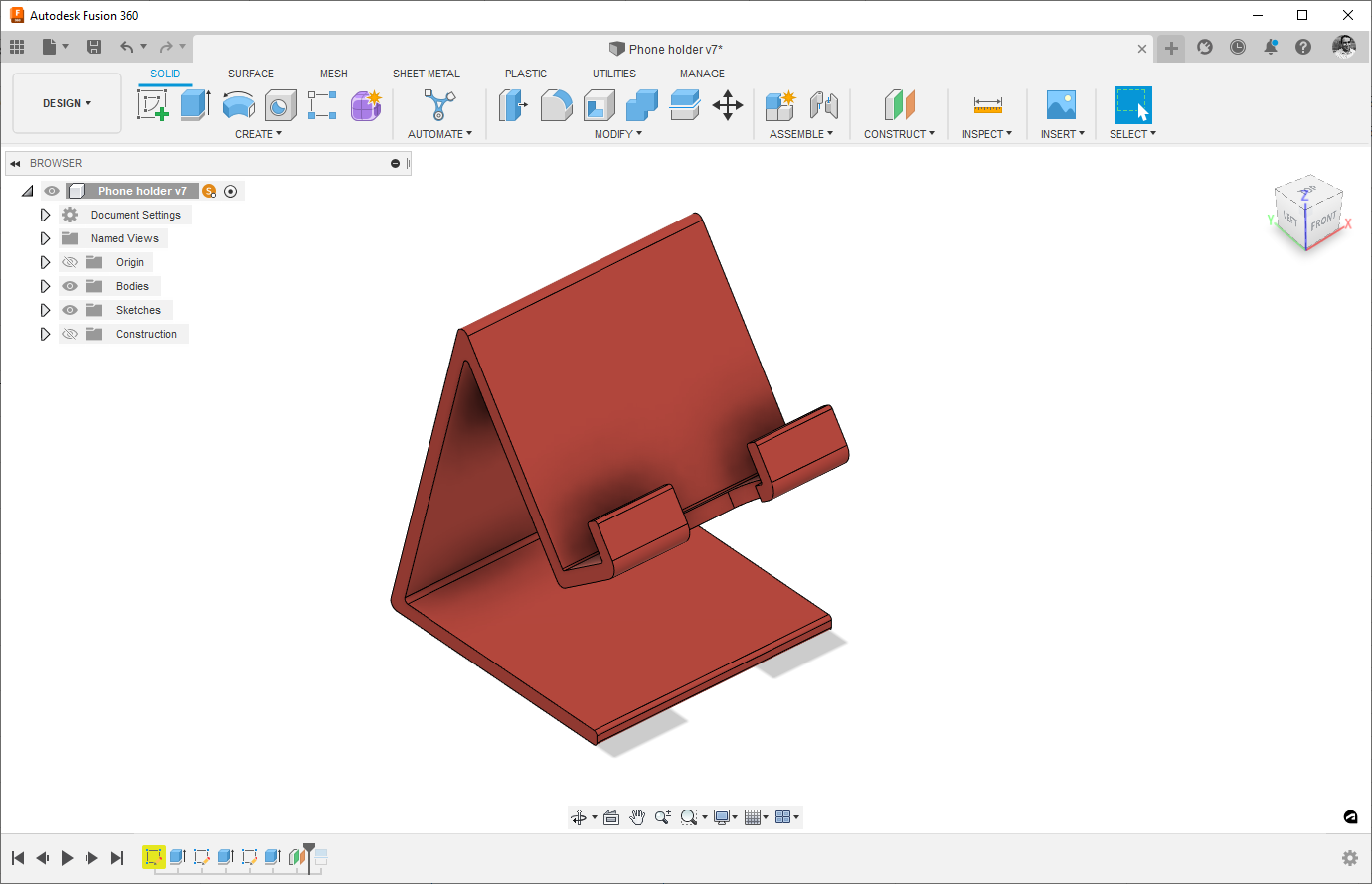 Phone Stand by SualpOzel | Download free STL model | Printables.com