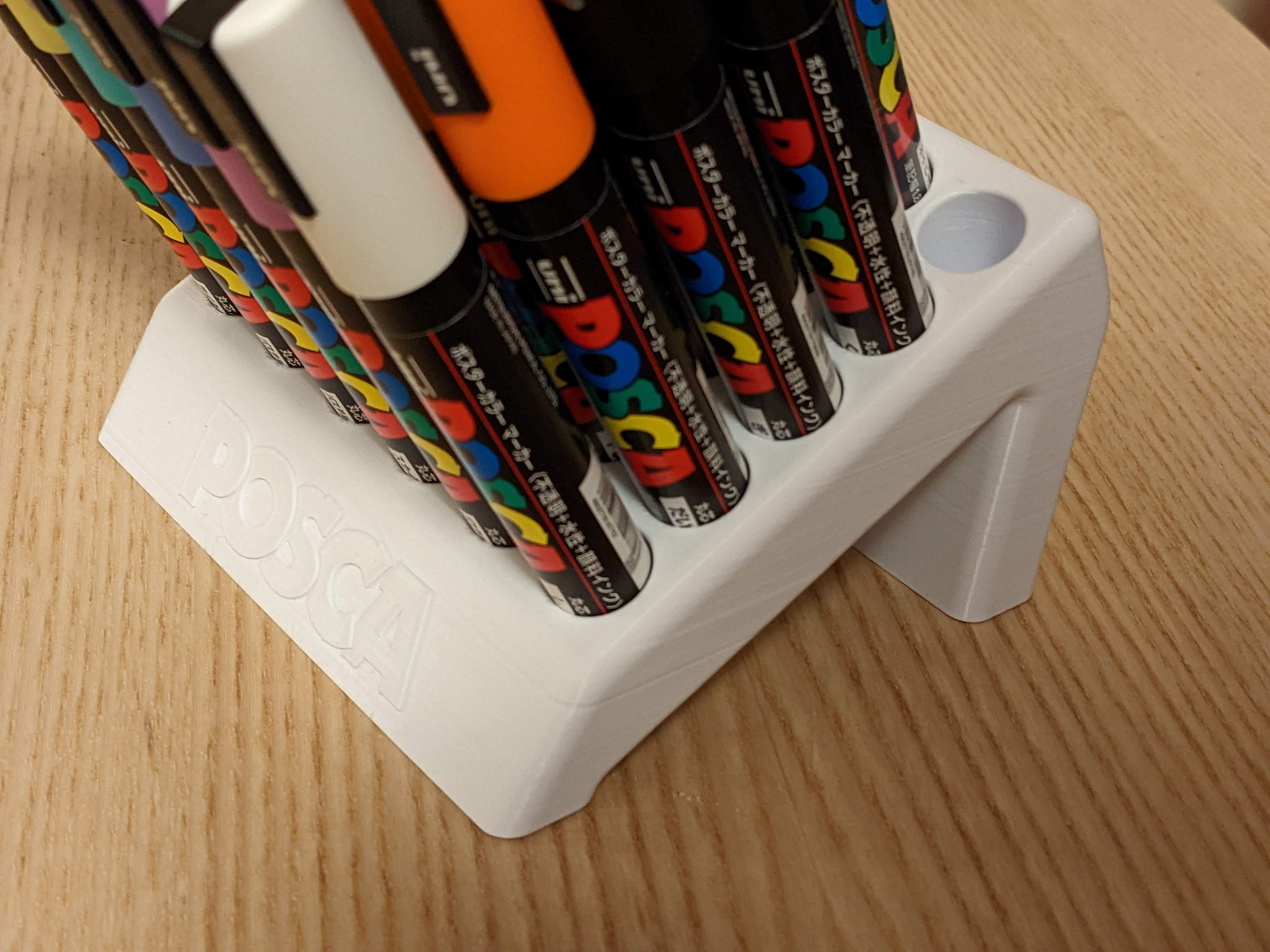 UNI POSCA Paint Marker Stand by Zdre | Download free STL model ...