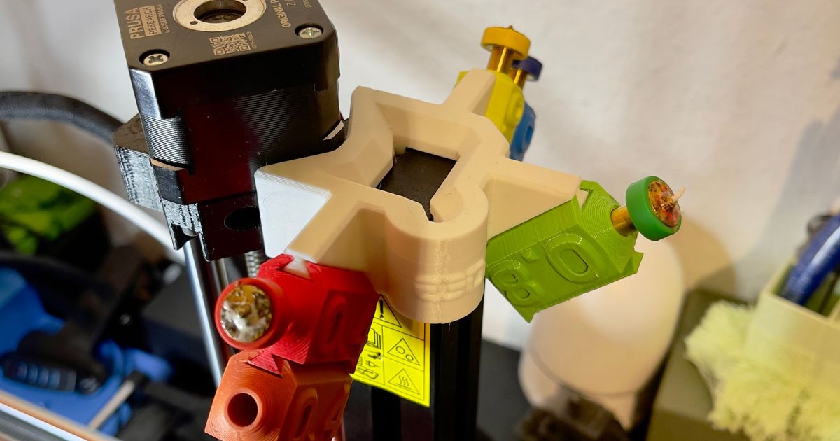 Prusa Mini Revo Connect bracket with flush fit by theHalo | Download ...