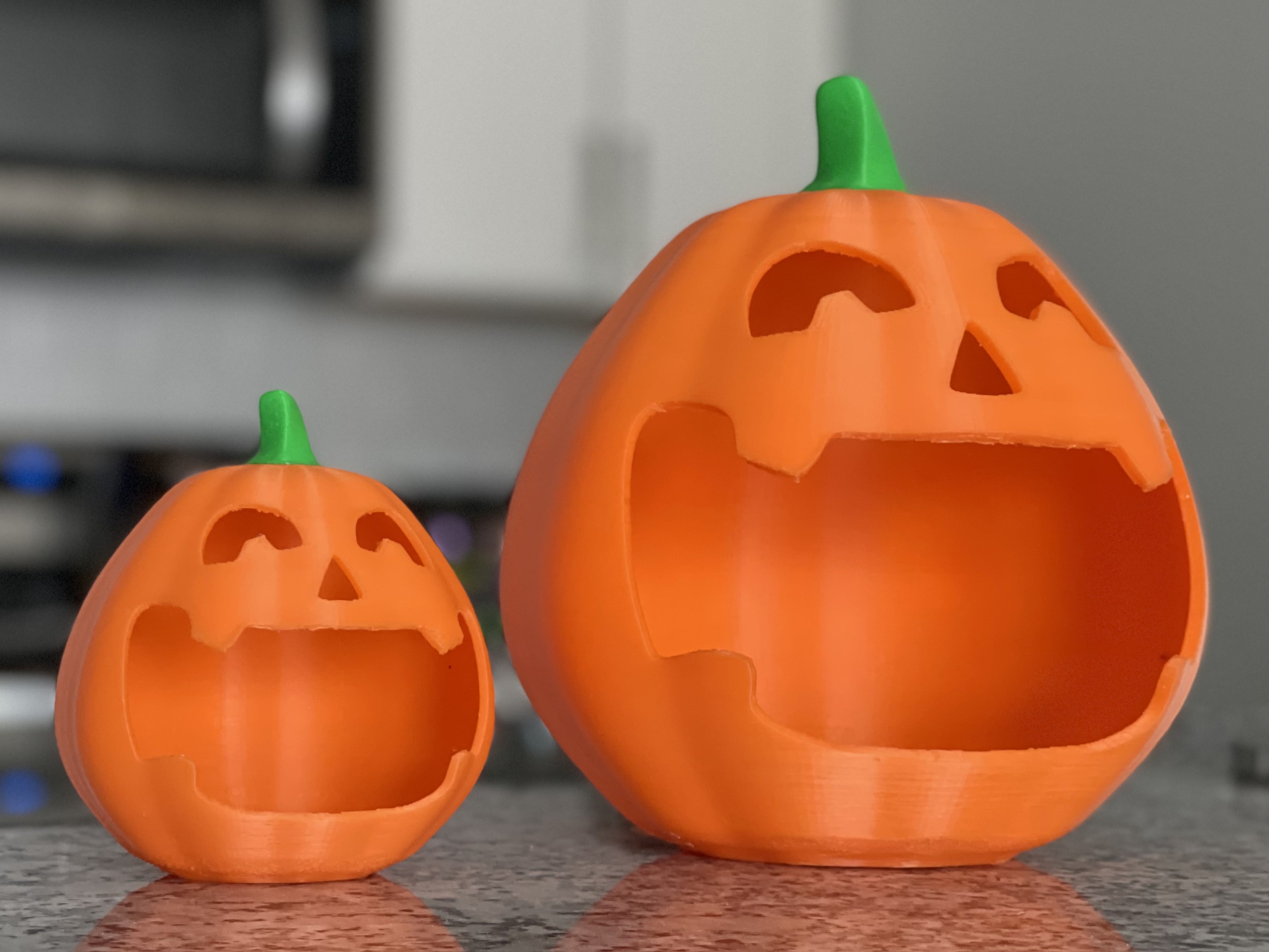 Halloween Pumpkin Candy Bowl by MB Designs | Download free STL model ...