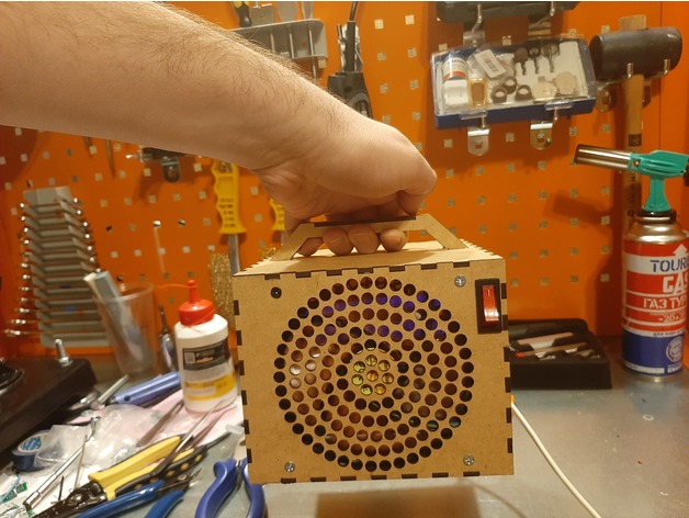 Ozone generator box - laser cut by samgozman | Download free STL model ...