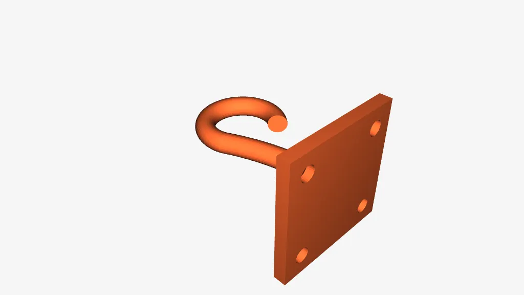 Hanging hook by tammets | Download free STL model | Printables.com