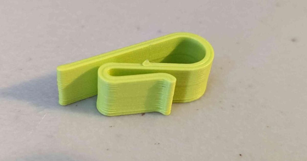 The Simplest Filament Clip by Kk 310 | Download free STL model ...