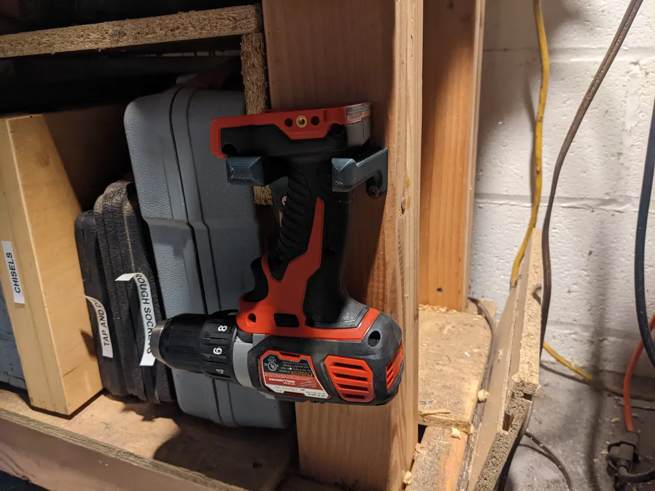 Milwaukee M18 Drill Mount / Holder by Fantastic Plastic Person ...