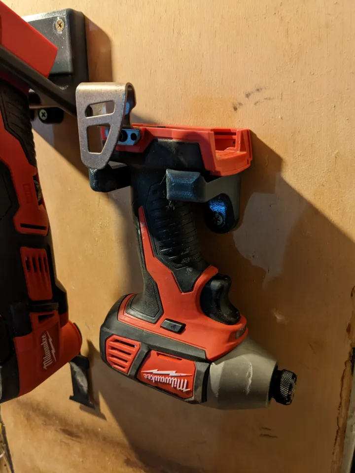 Milwaukee M18 Drill Mount / Holder by Fantastic Plastic Person ...