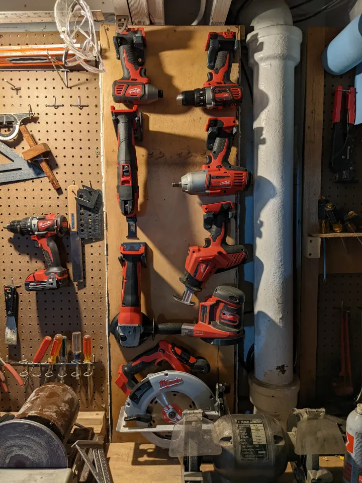 Milwaukee M18 Drill Mount / Holder by Fantastic Plastic Person ...