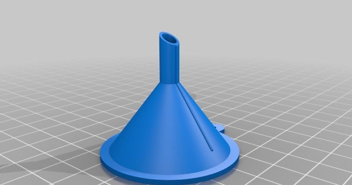 My Customized Parametric funnel by Mike DaSilva | Download free STL ...