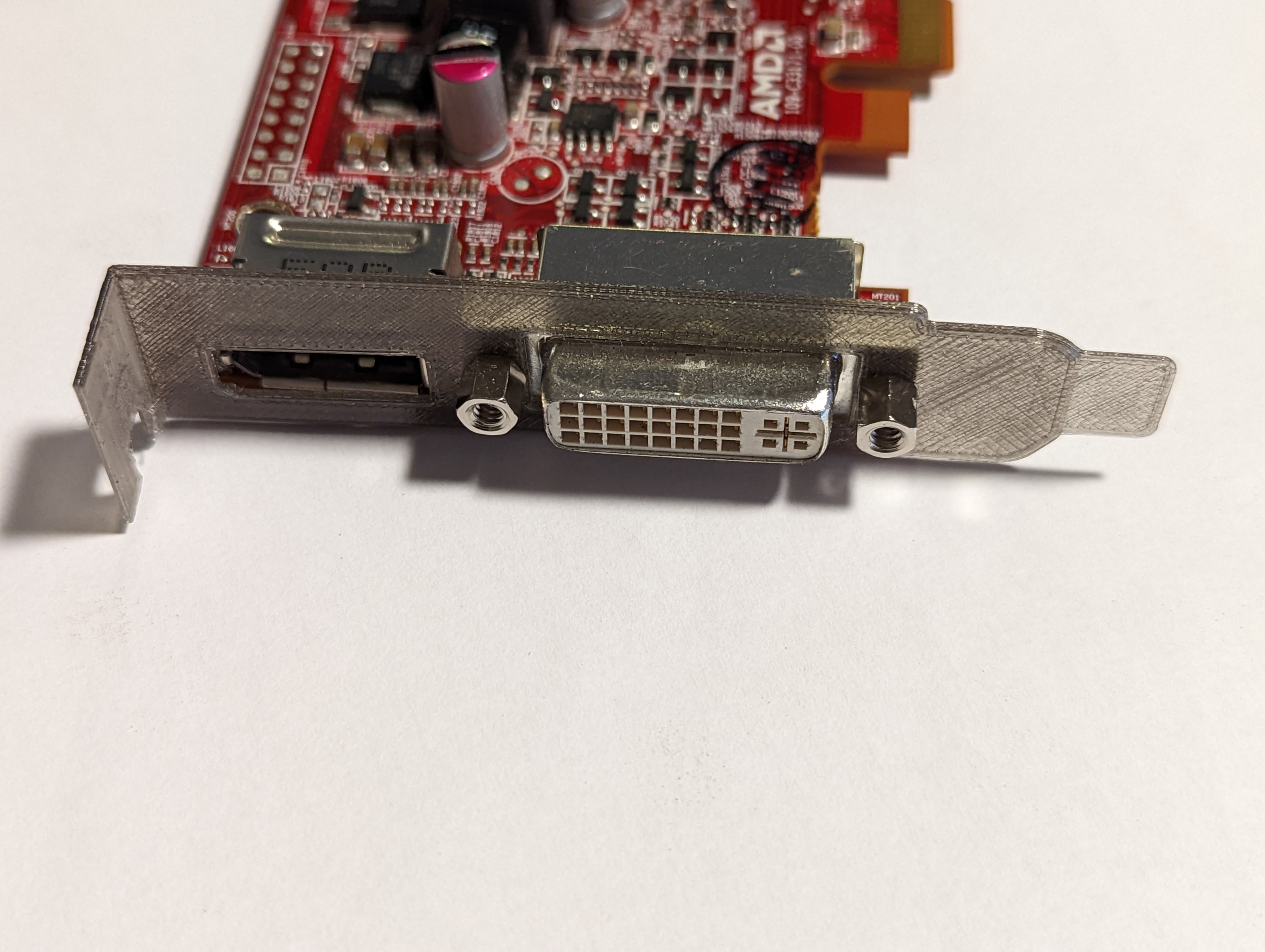 Thin Low Profile PCI Slot Cover for Quadro or Firepro by slayernine ...