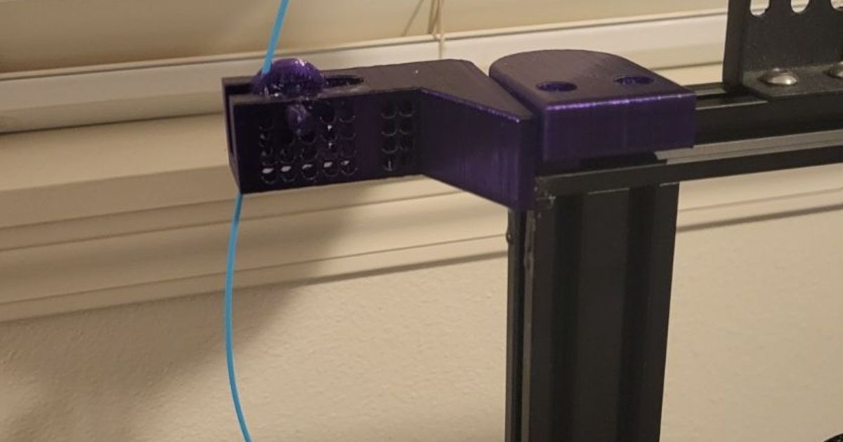 Filament Guide (All 3D Printed) by 3d man | Download free STL model ...