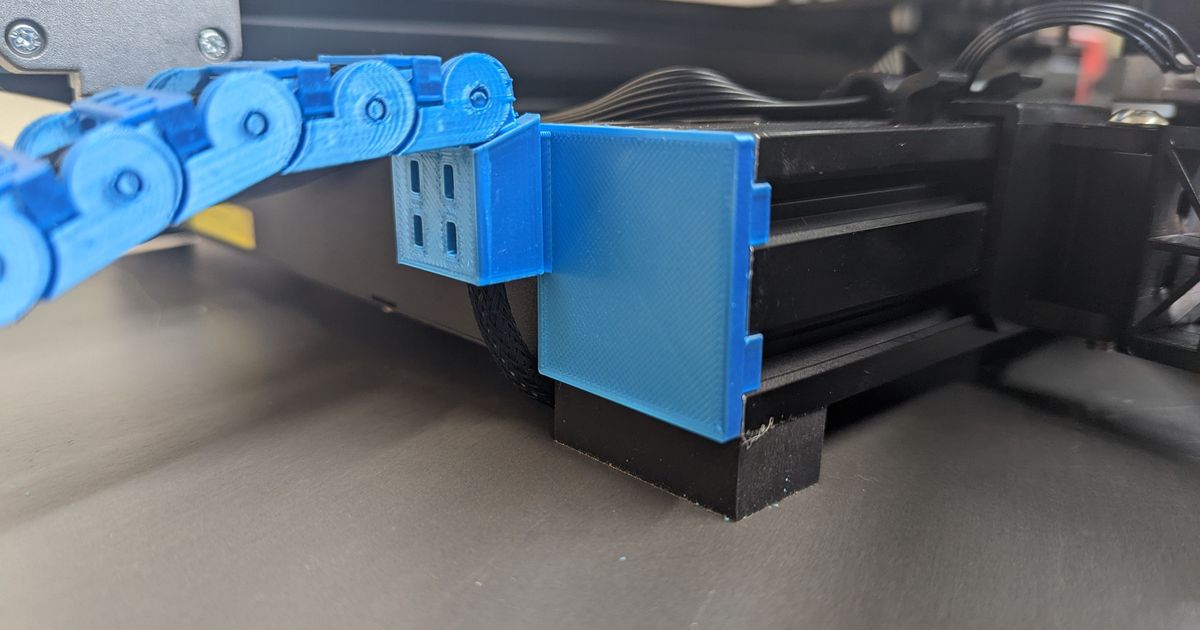 4040 cable chain mount by MeganMisadventures | Download free STL model ...