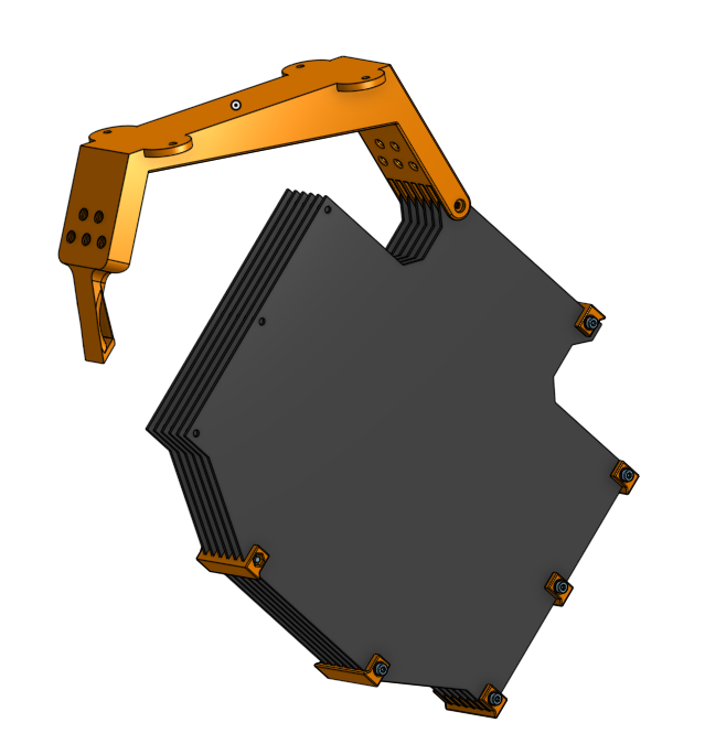 Hanging Buffer Mount by Mordiev | Download free STL model | Printables.com