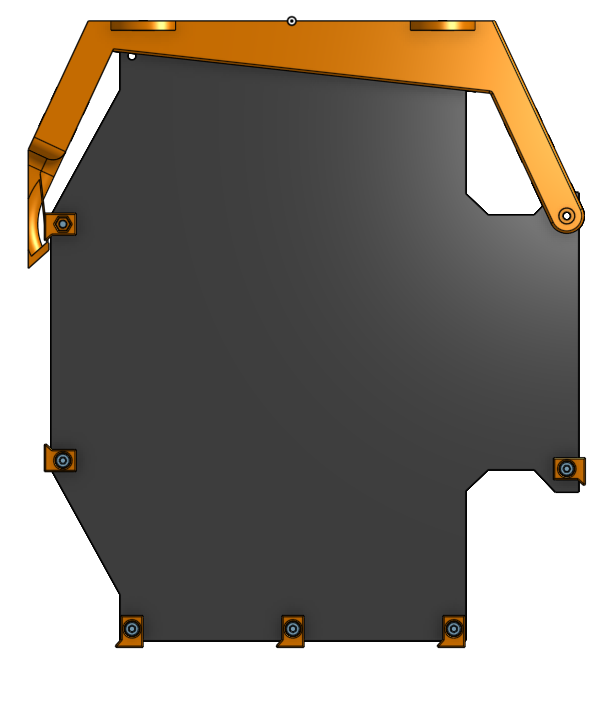 Hanging Buffer Mount by Mordiev | Download free STL model | Printables.com