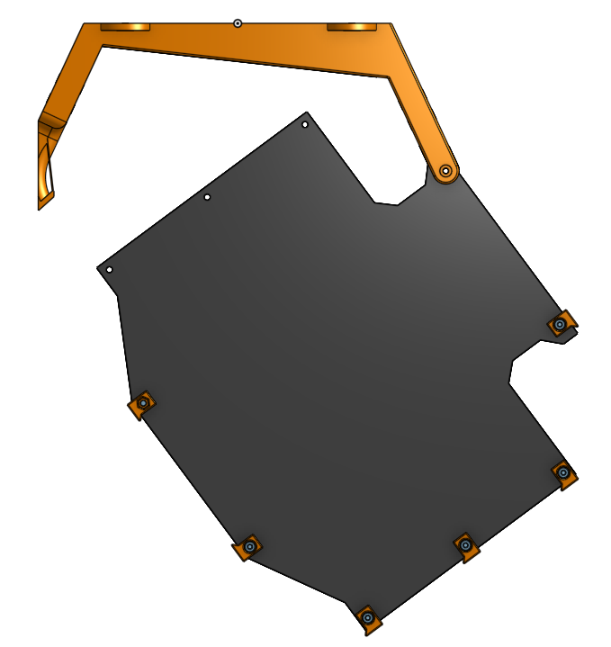 Hanging Buffer Mount by Mordiev | Download free STL model | Printables.com