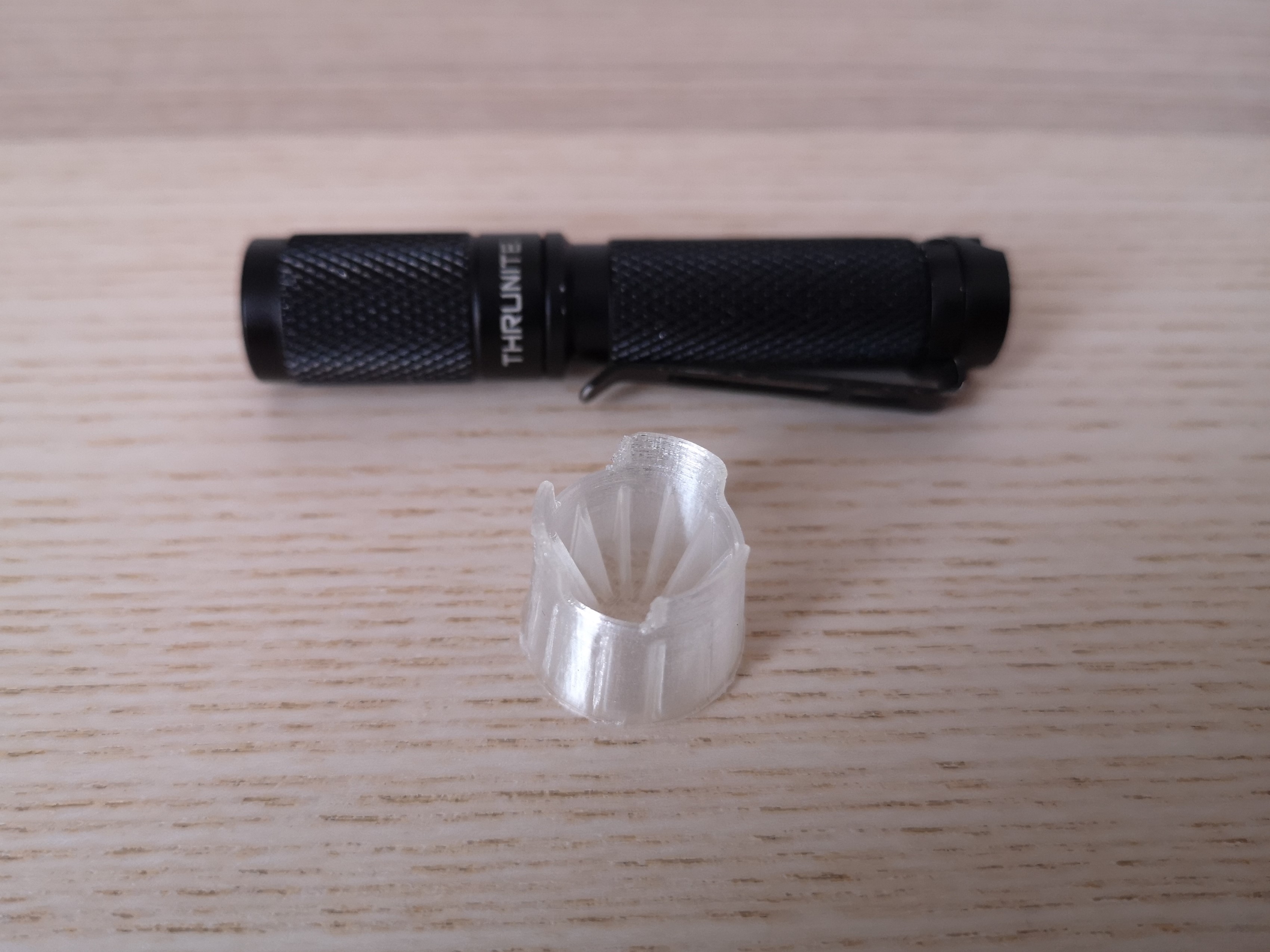 Thrunite Ti3 flashlight Light Diffuser by steair | Download free STL ...