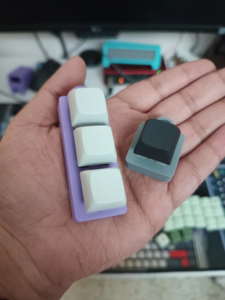 Mechanical Keyboard Switch Keychains by FaLk | Download free STL model ...