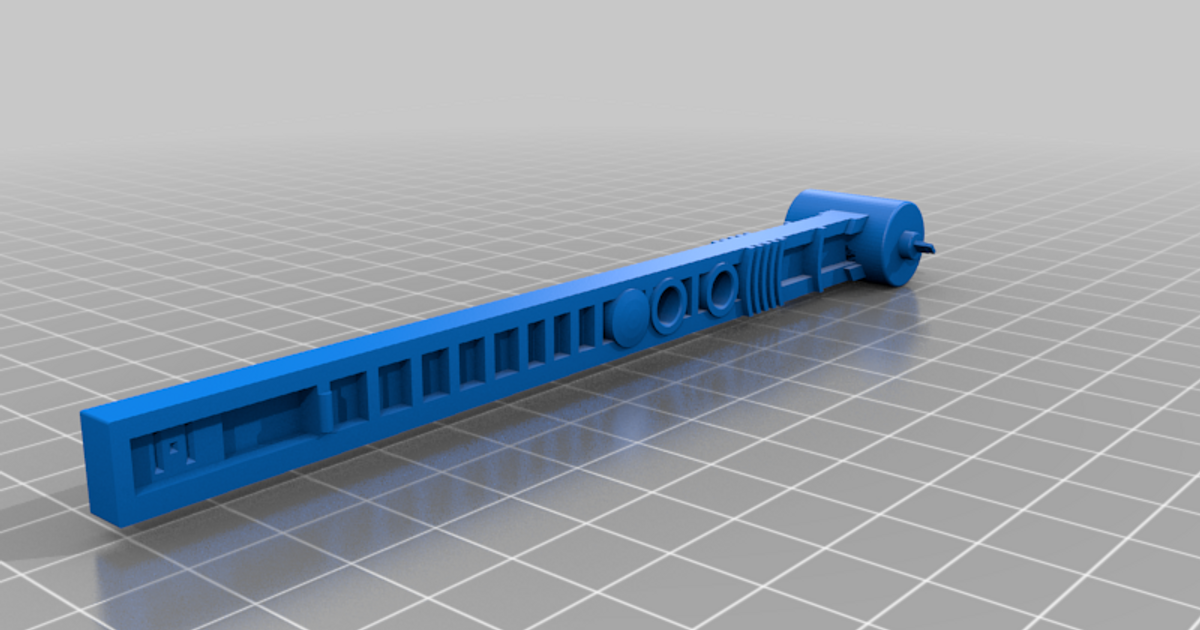 Saitek Quadrant Lever Replacement v2 by wolffman | Download free STL ...