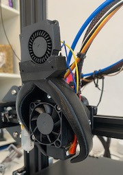 Ender 3v2 Fang plate with BLTouch (complete) by wolffman | Download free STL model | Printables.com