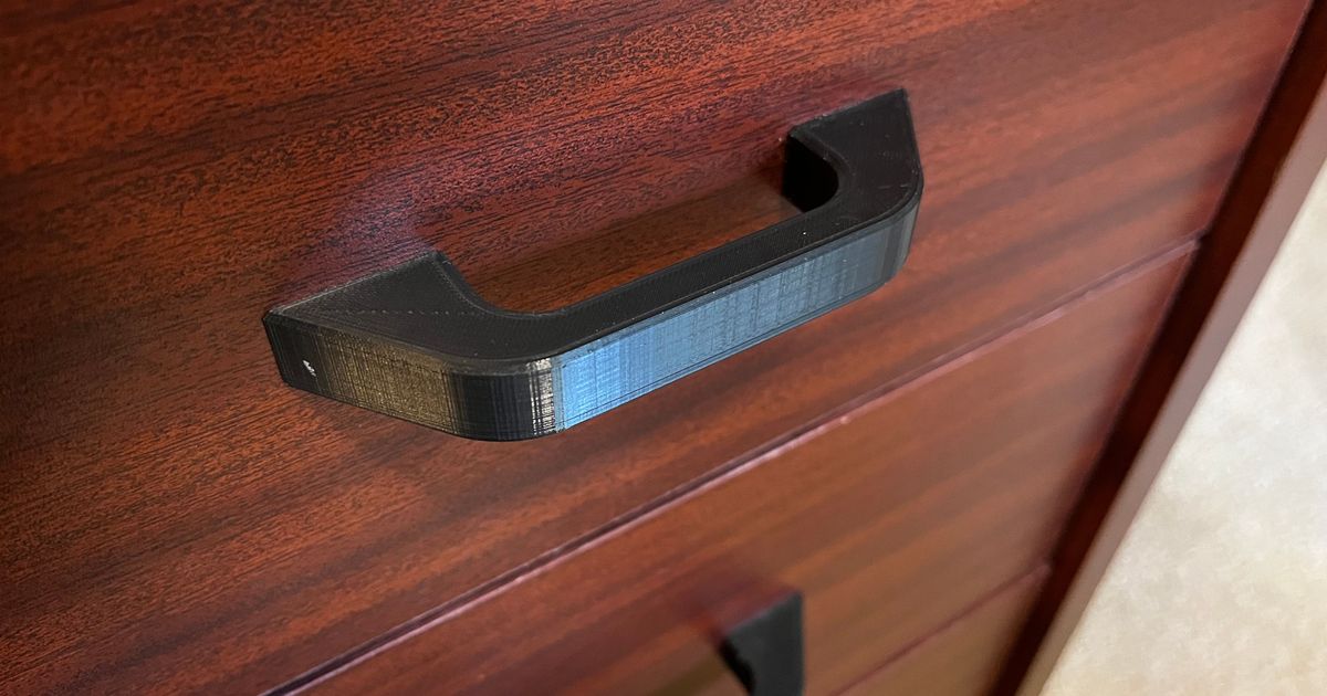 Drawer Handle Pull by frez_knee | Download free STL model | Printables.com