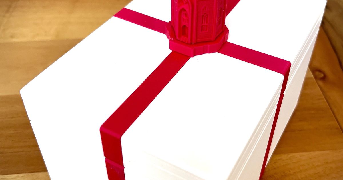 Gift Box for 3D Printy Dracula's Tower Puzzle Box by Pierre | Download ...