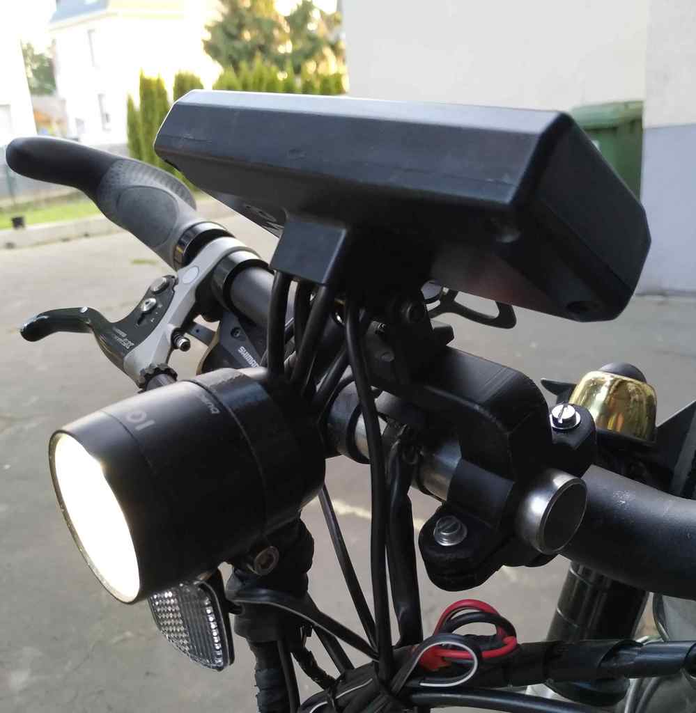 Single sided mount for Cycle Analyst V3 by HolgiB | Download free STL ...