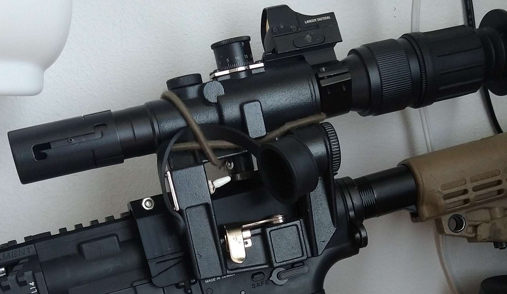 Soviet siderail optics to picatinny adapter by nnicclaas | Download ...