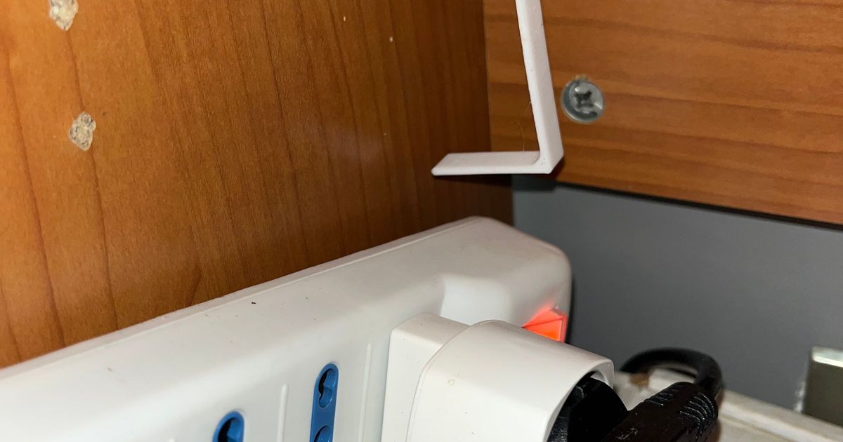 multi-plug adapter holder by EA3D | Download free STL model ...