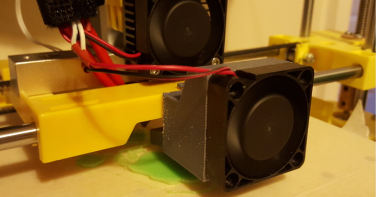 Print Rite Fan Mount by Lopata_255 | Download free STL model ...