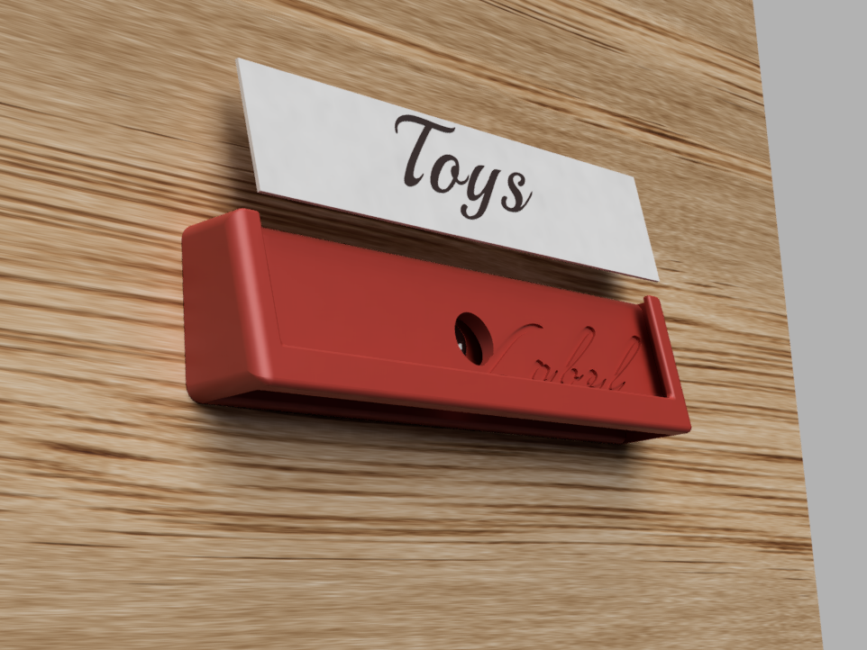 Label Knob interchangeable labels sheets von MirkoFerronato ...