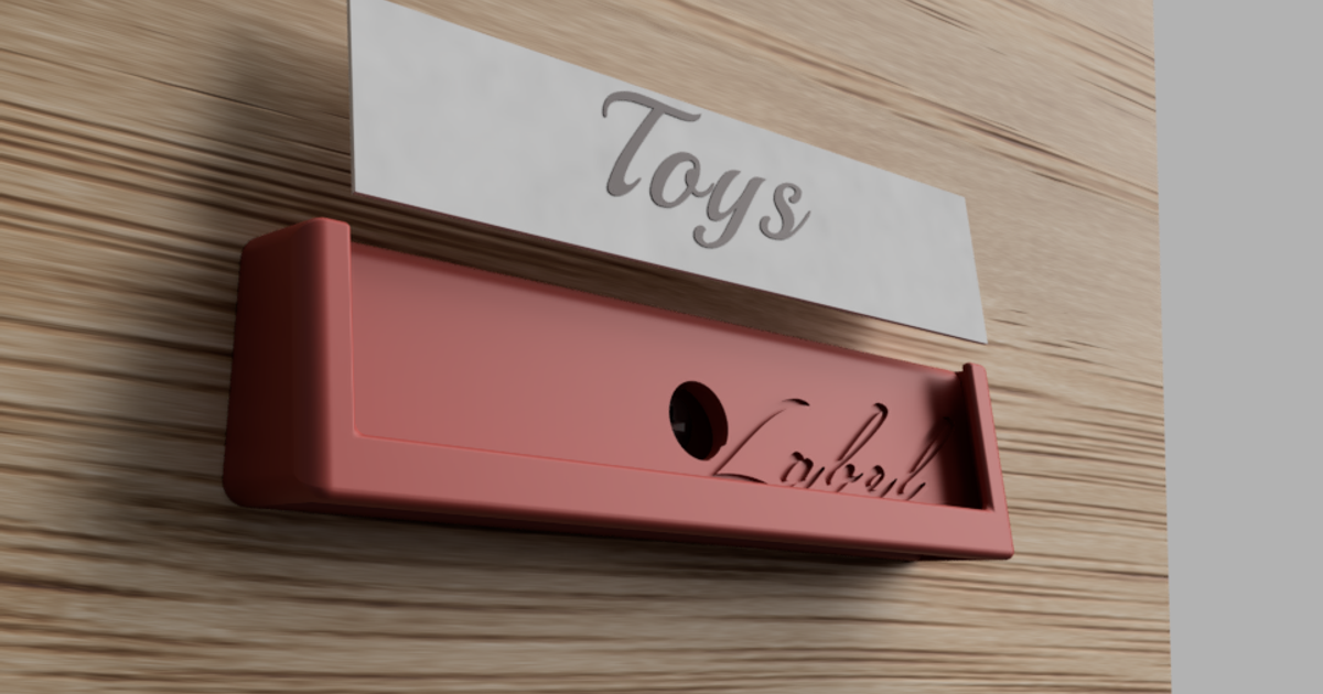 Label Knob interchangeable labels sheets von MirkoFerronato ...