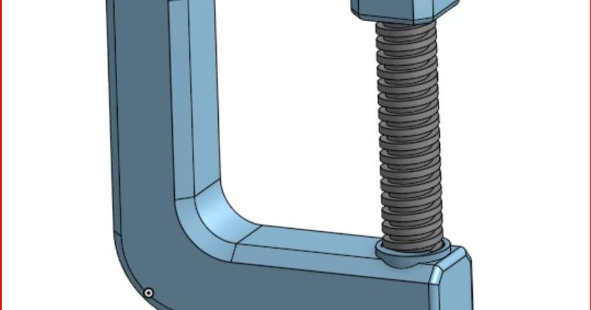 Clampy - a strong clamp by esox | Download free STL model | Printables.com