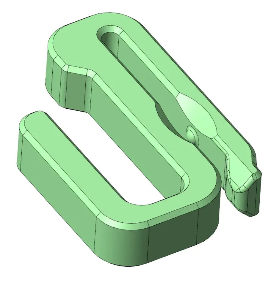 Headlamp Helmet Clip by Simon | Download free STL model | Printables.com