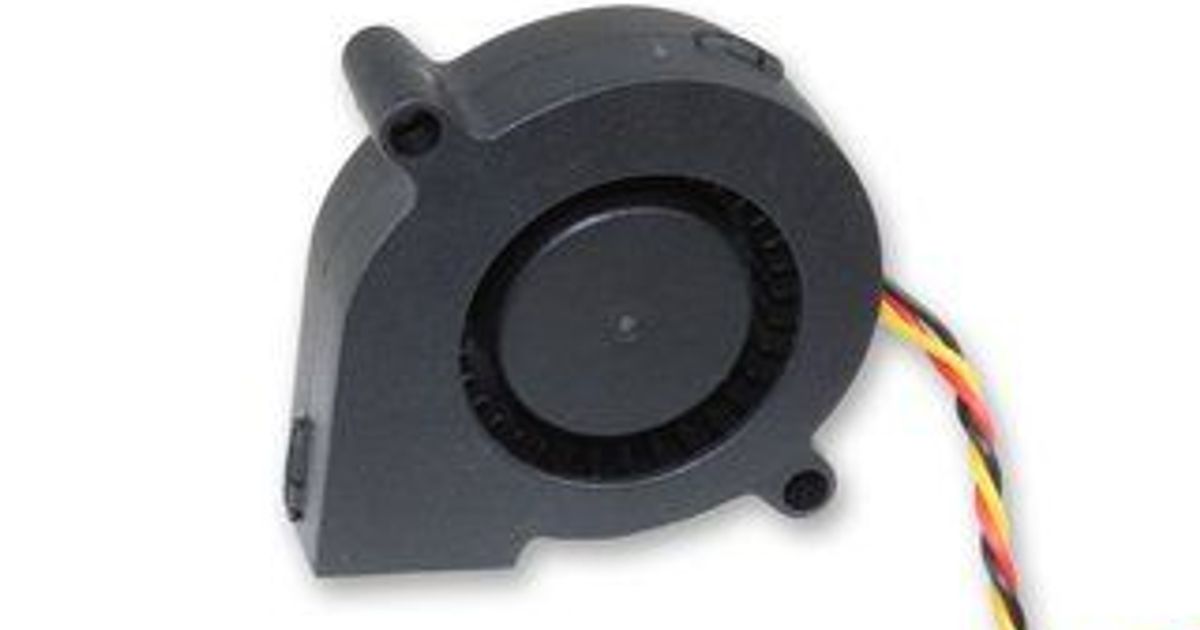 Radial Fan 5015 by EA3D | Download free STL model | Printables.com