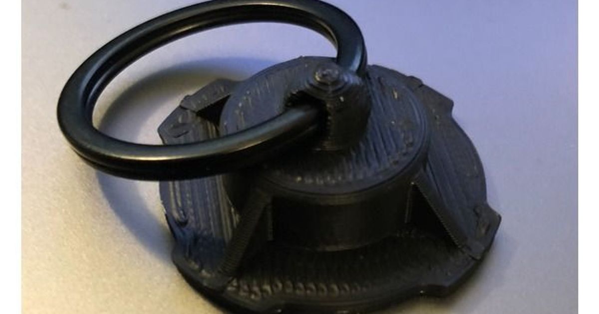 Quad Lock Phone Key RIng Holder by xxblyxx | Download free STL model ...