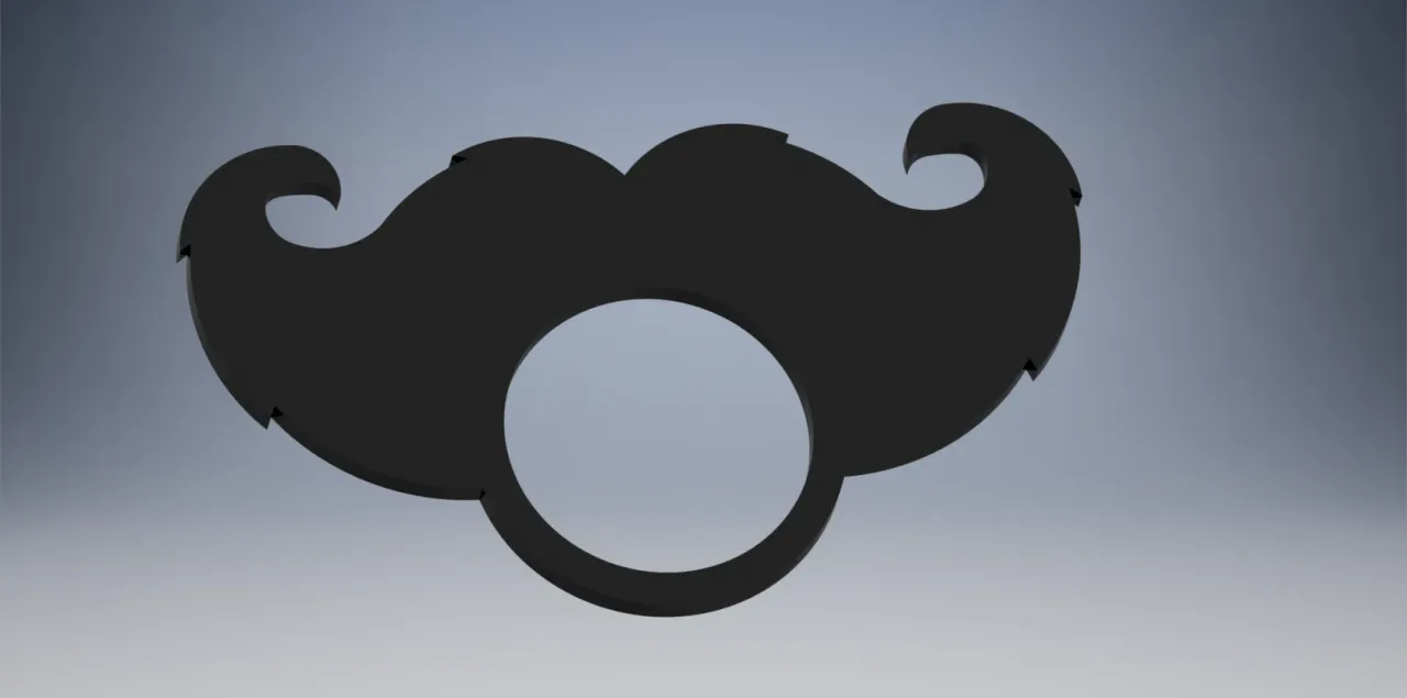 Moustache set by Jarda Linek | Download free STL model | Printables.com