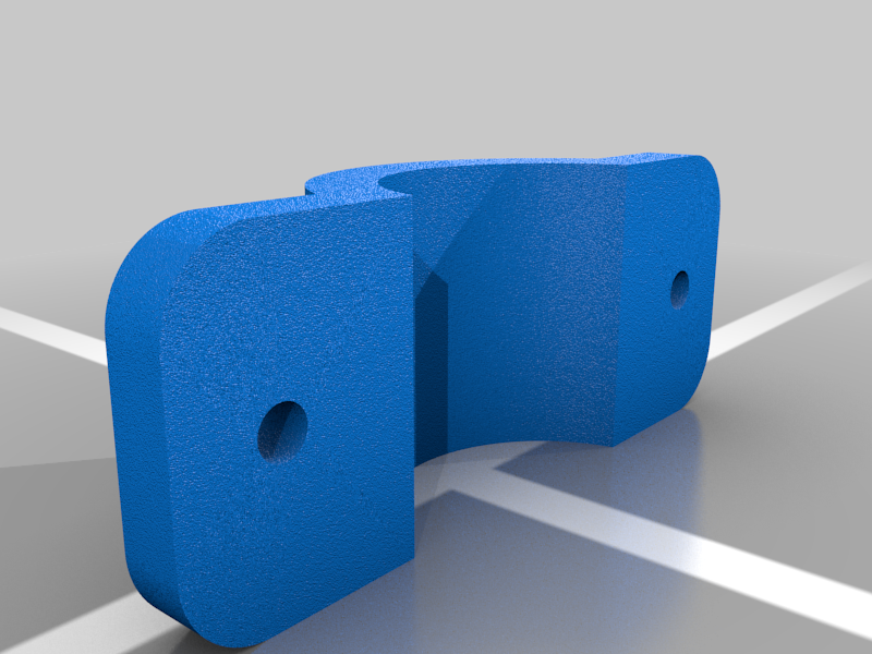 Pipe Clamp with Hook (fully customizable) by David | Download free STL ...