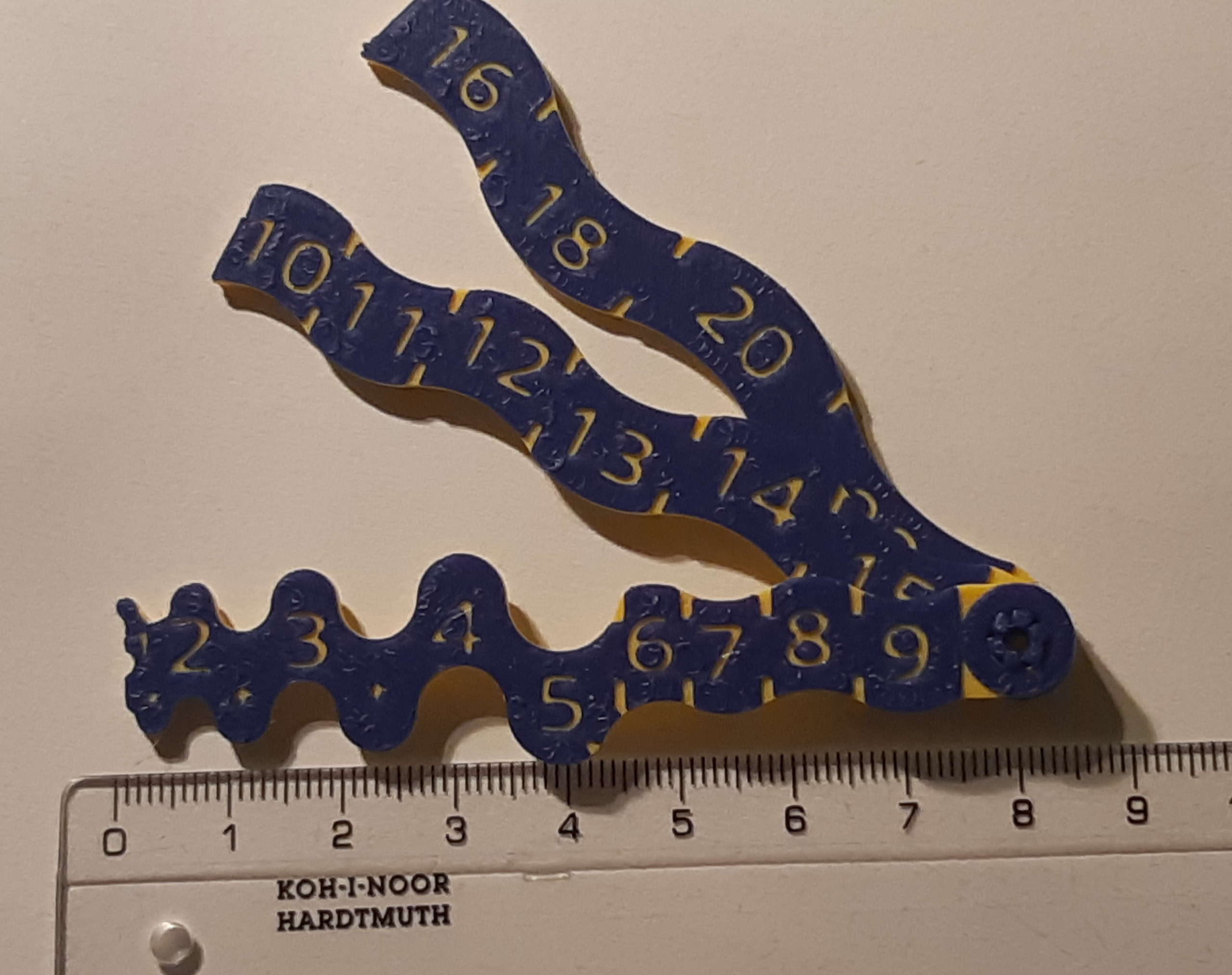 Radius finder 1-22mm by Milos | Download free STL model | Printables.com