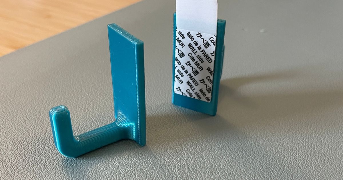 Simple Command Hook by hikree | Download free STL model | Printables.com