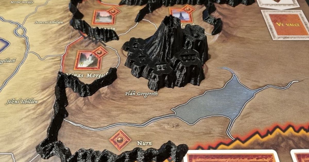 Higher & thicker Mountains for War of the Ring 2nd Edition von Robert ...
